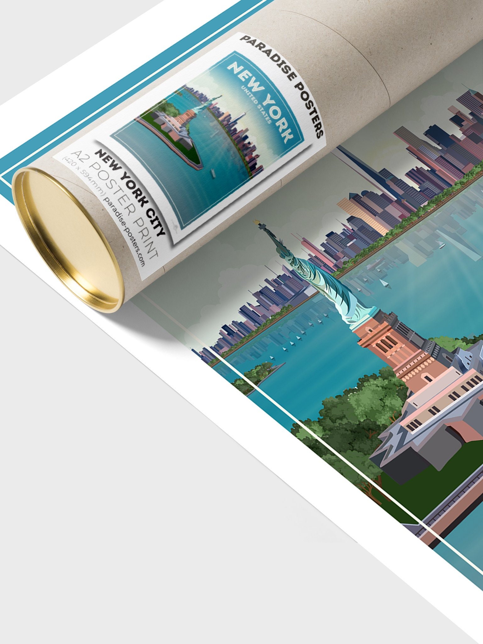 New York City poster print | Etsy