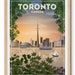 Toronto Canada Poster Print - Etsy