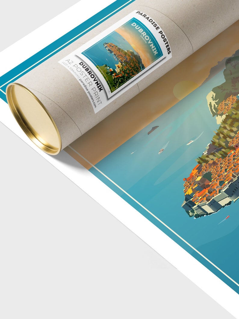 Dubrovnik Croatia Poster Print - Etsy