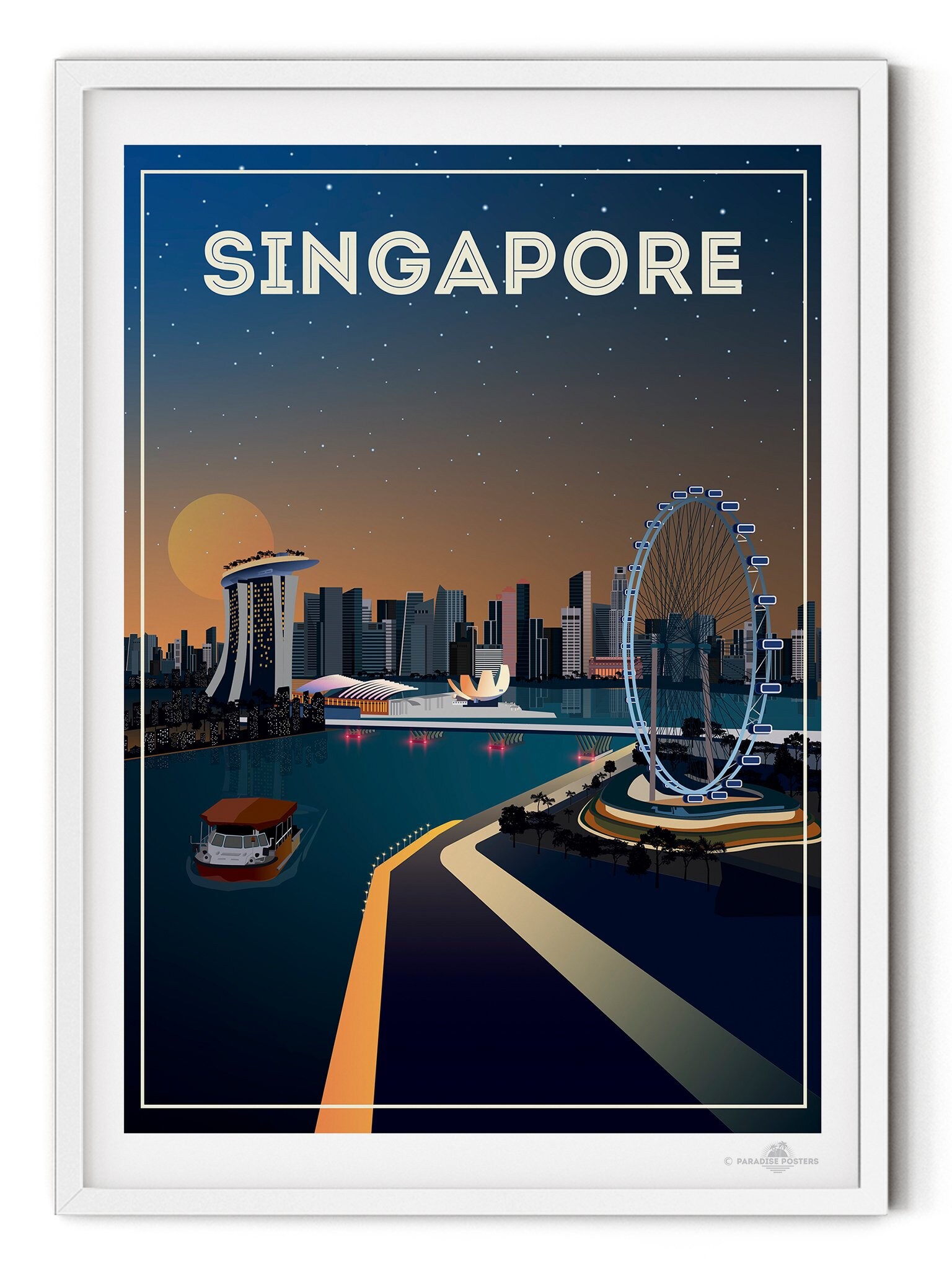 Singapore Poster Print - Etsy