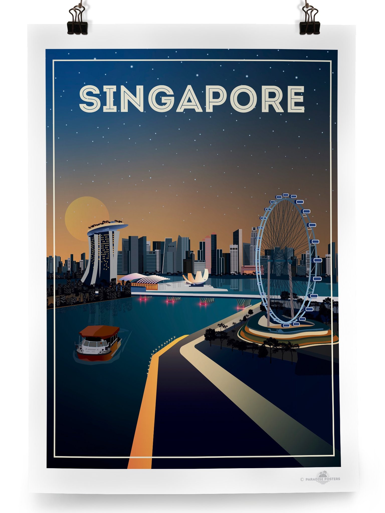 Singapore Poster Print - Etsy