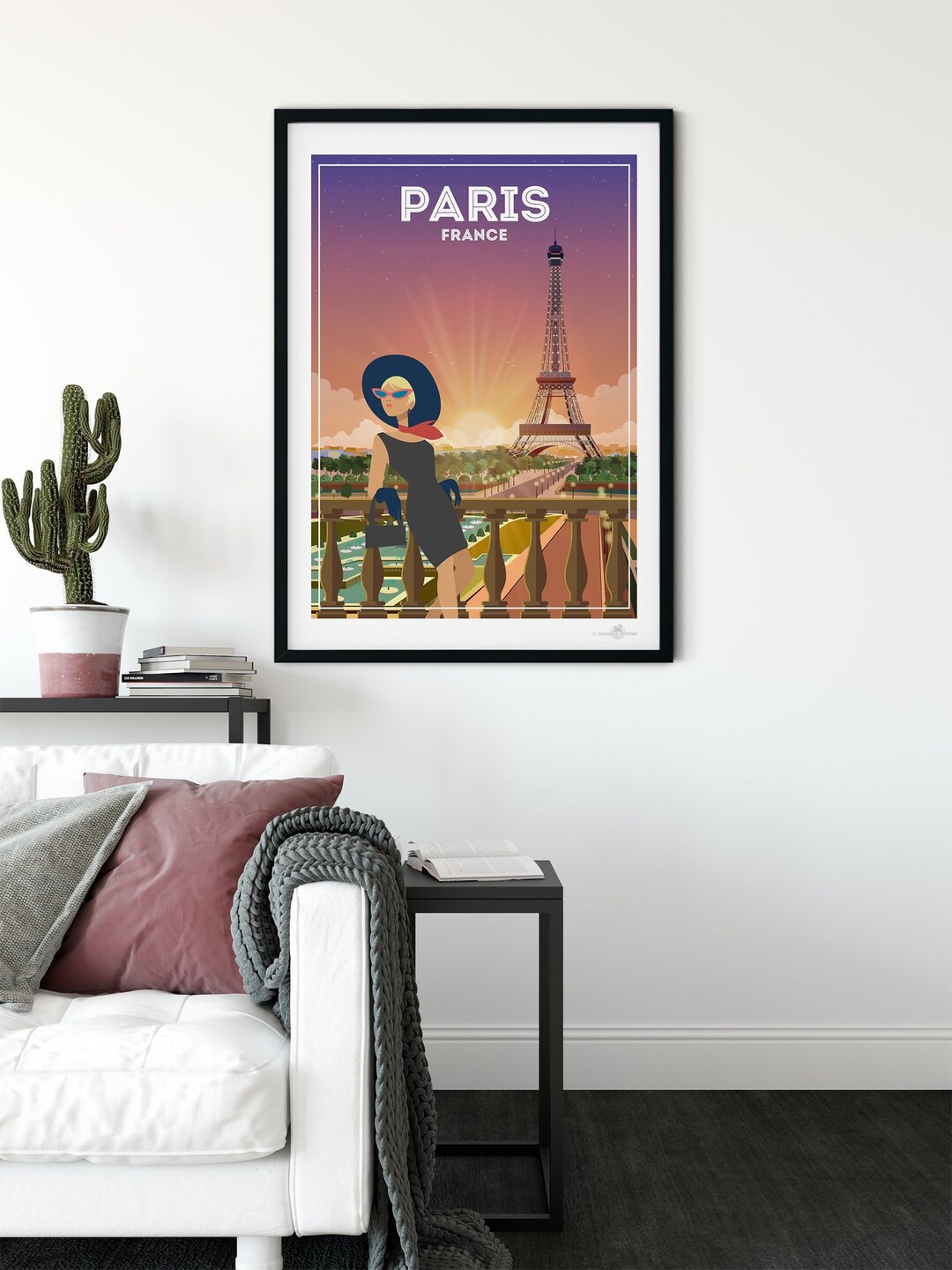 Paris France Poster Print - Etsy