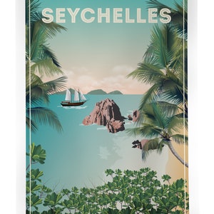 Seychelles Poster Print - Etsy
