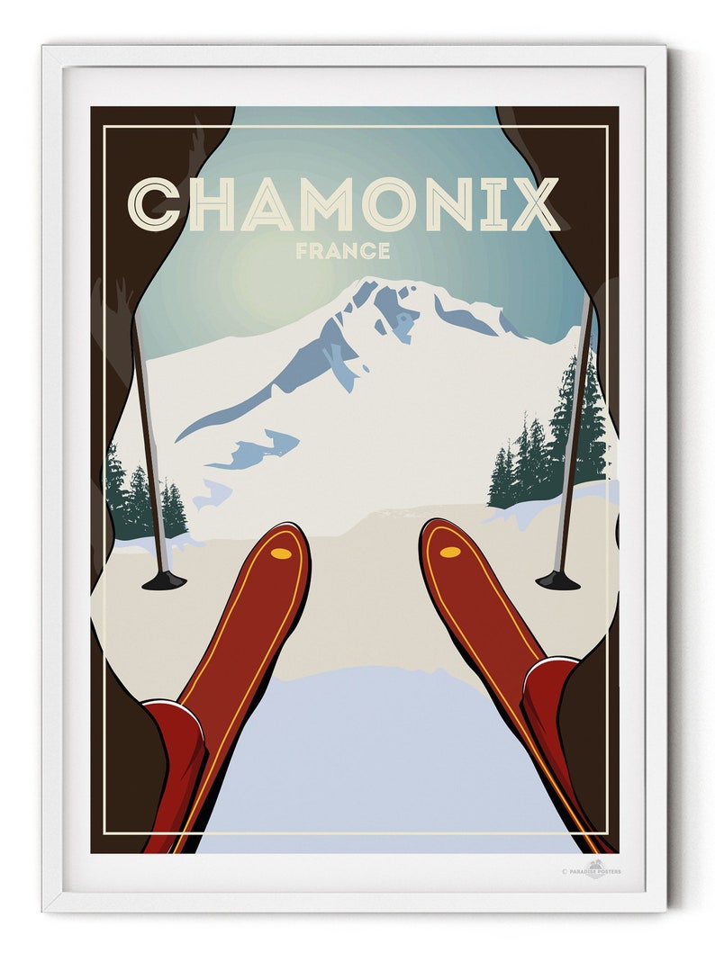 Chamonix France Poster Print - Etsy