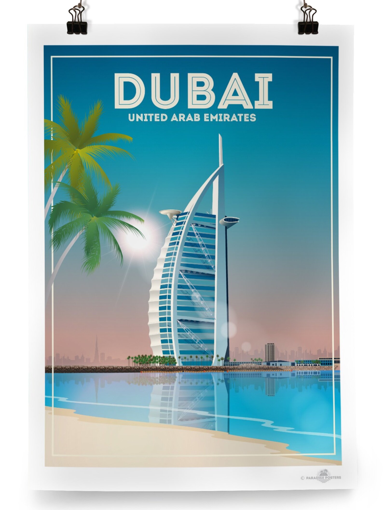 Dubai Poster Print - Etsy
