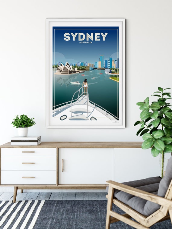 Sydney Australia Poster Print | Etsy