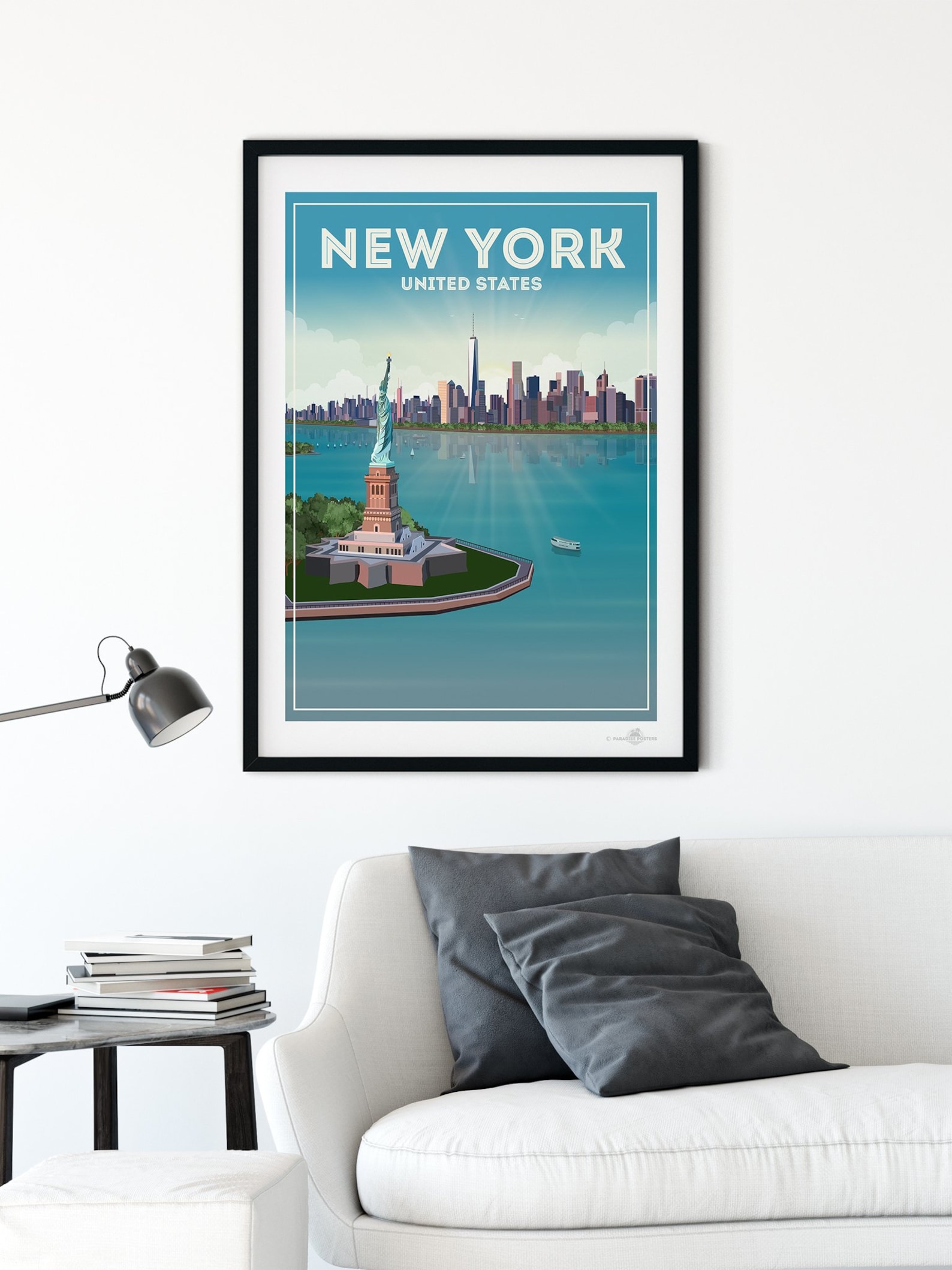 New York City poster print | Etsy