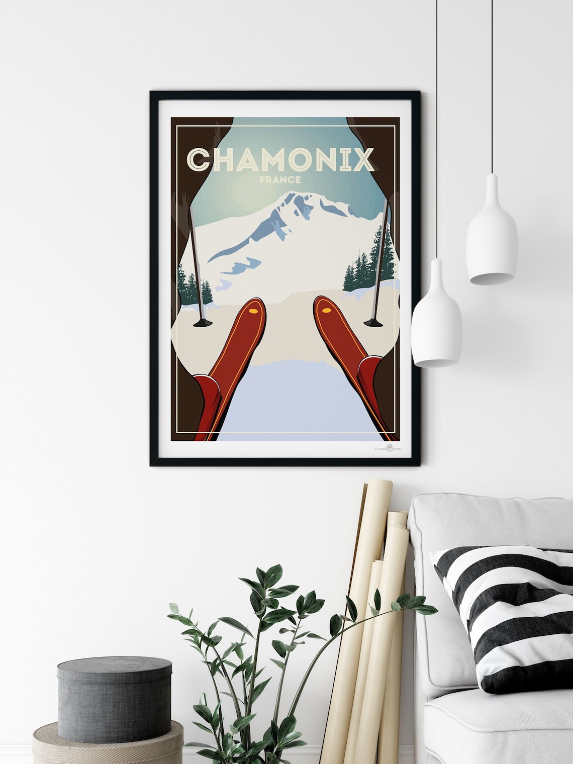 Chamonix France Poster Print - Etsy