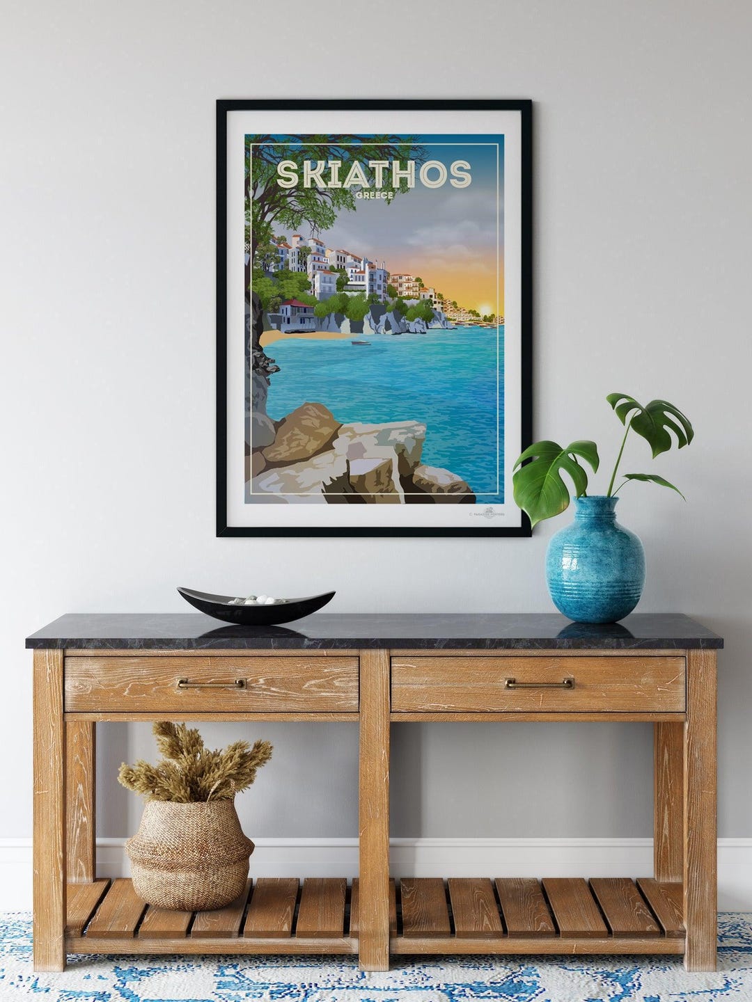 Skiathos Greece Poster Print - Etsy UK