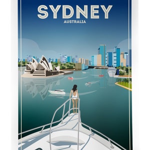 Sydney Australia Poster Print - Etsy