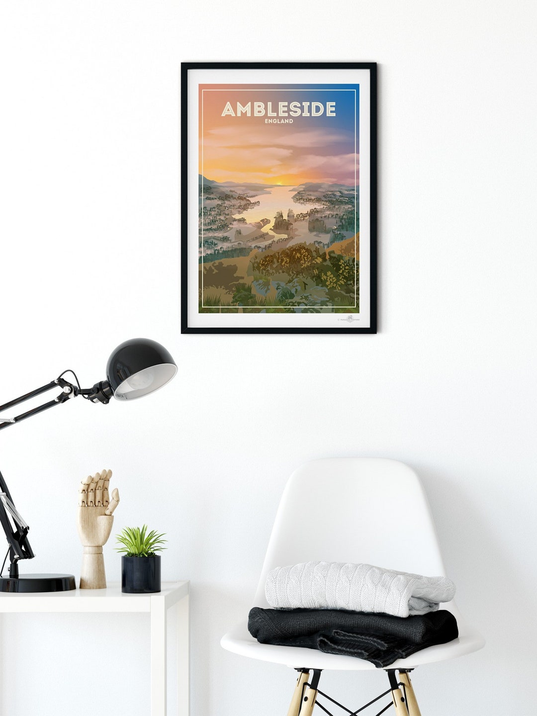 Ambleside England Poster Print - Etsy