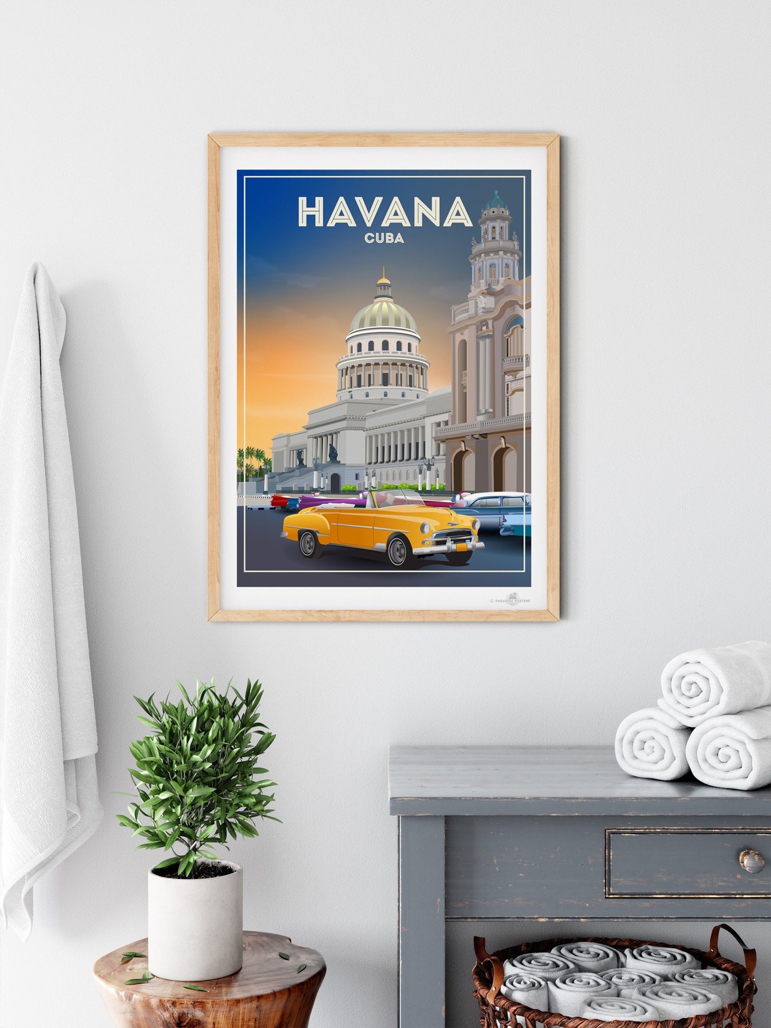 Havana Cuba Poster Print | Etsy