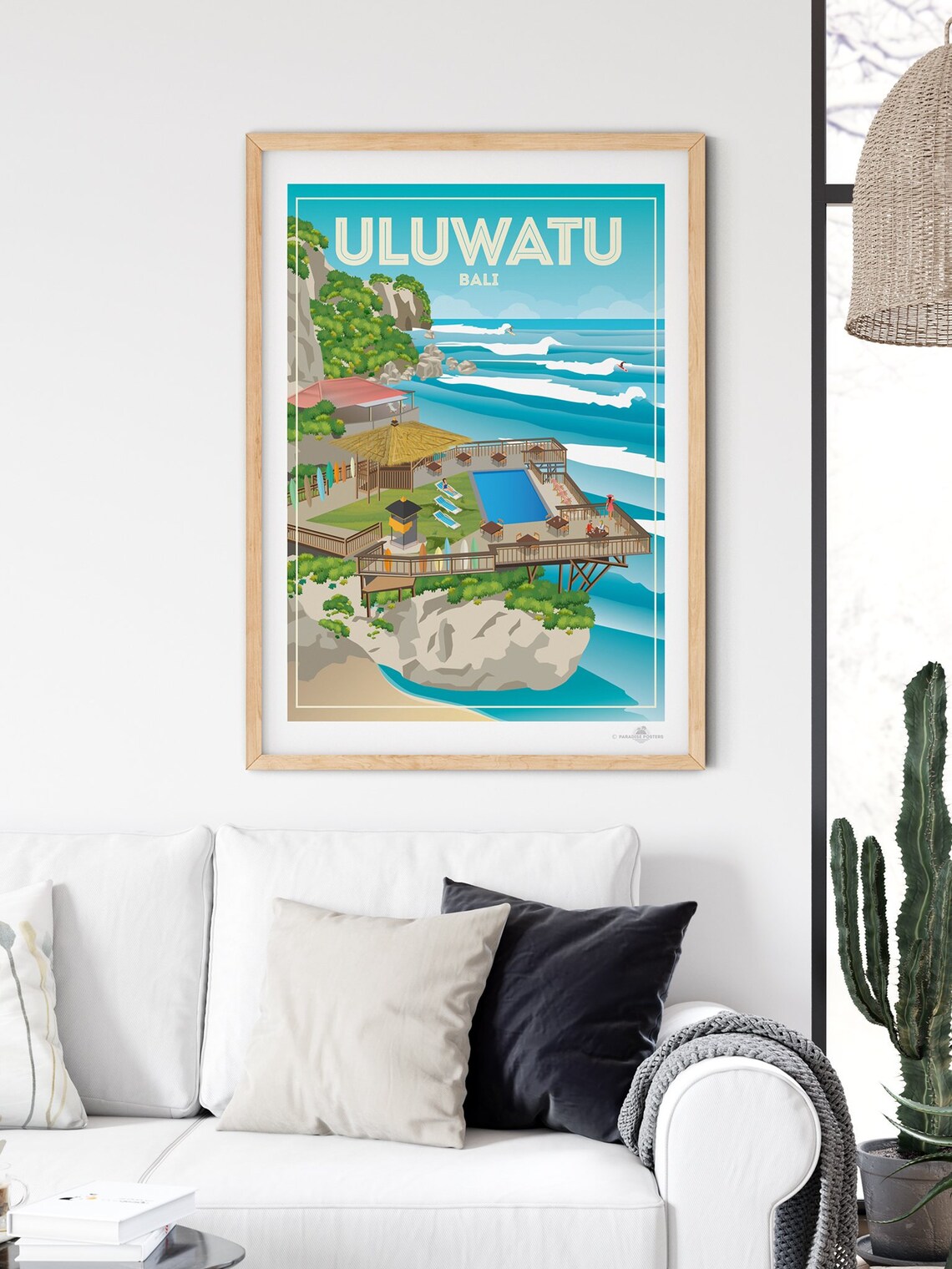 Uluwatu Bali Poster Print - Etsy
