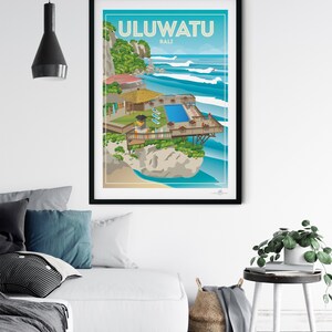 Uluwatu Bali Poster Print - Etsy