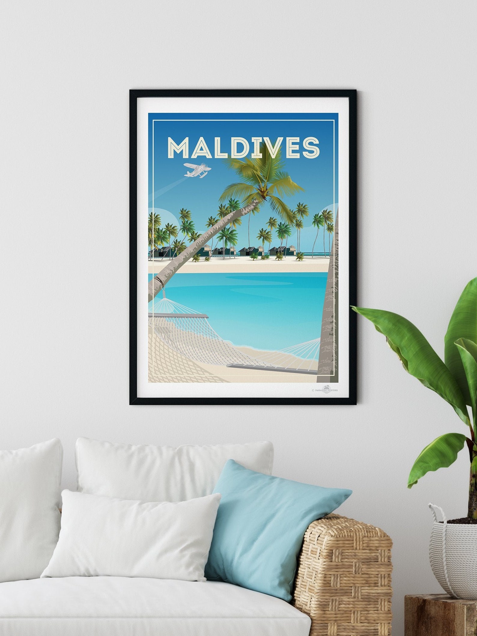 Maldives Poster Print - Etsy