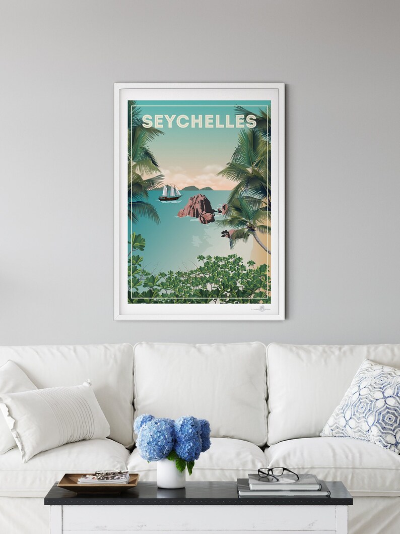 Seychelles Poster Print | Etsy