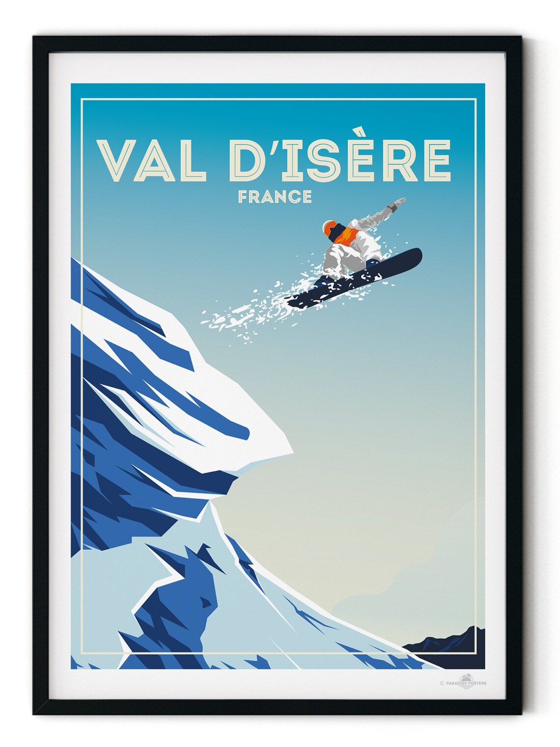 Val D'isère France Poster Print - Etsy