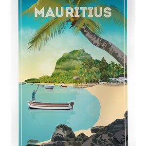 Mauritius Poster Print - Etsy