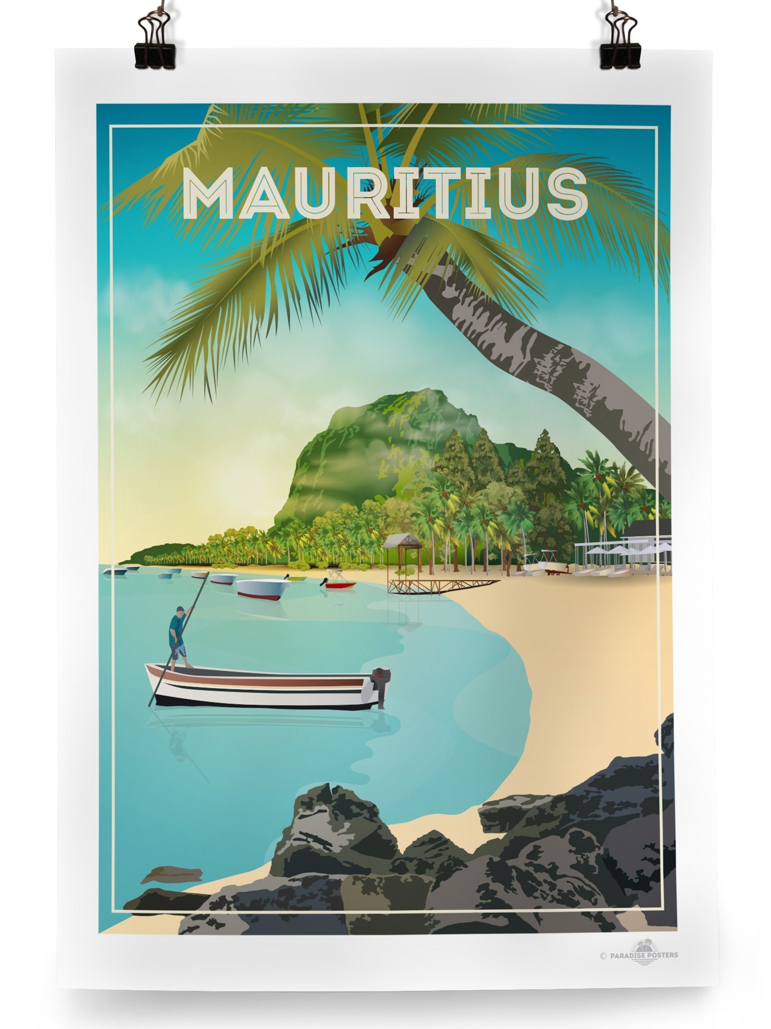 Mauritius Poster Print | Etsy