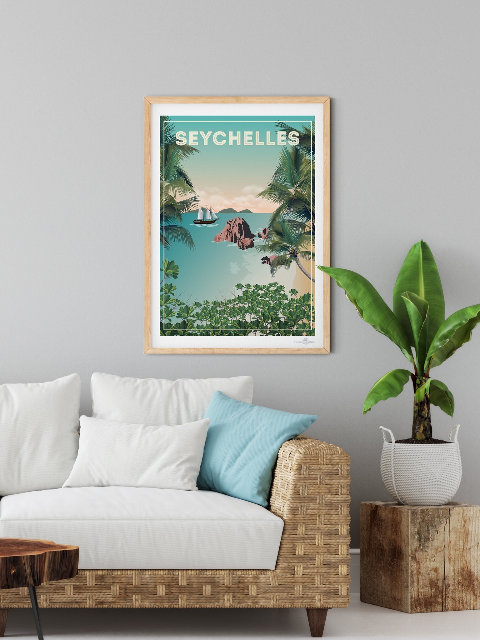 Seychelles Poster Print - Etsy