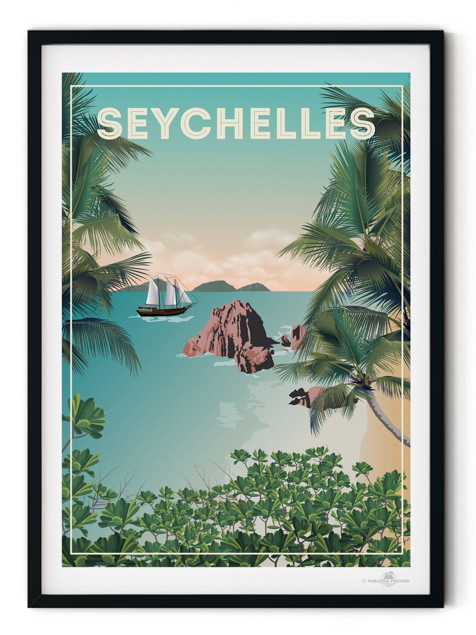 Seychelles Poster Print - Etsy