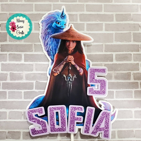 Raya Cake Topper - Etsy