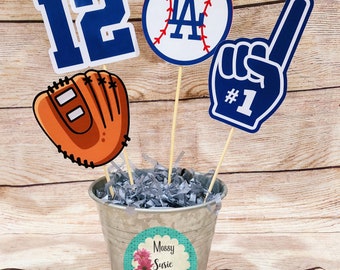 Dodger Centerpieces - Etsy