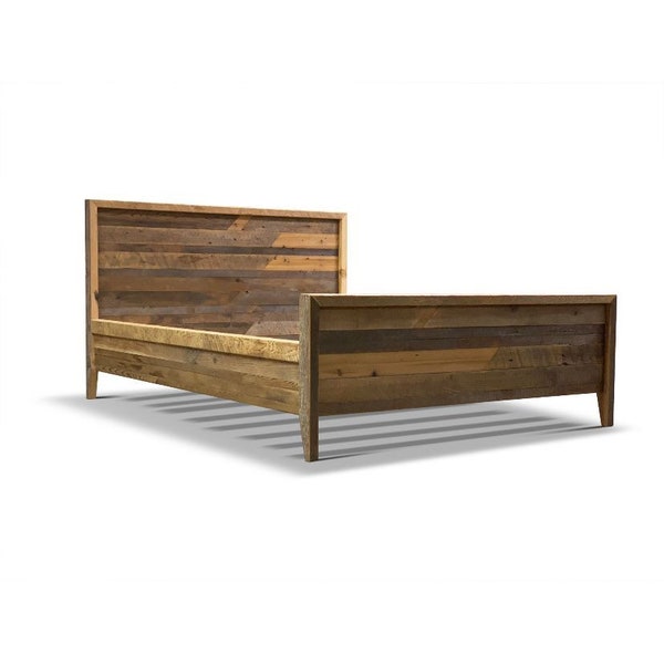 Reclaimed Wood Bed - Etsy
