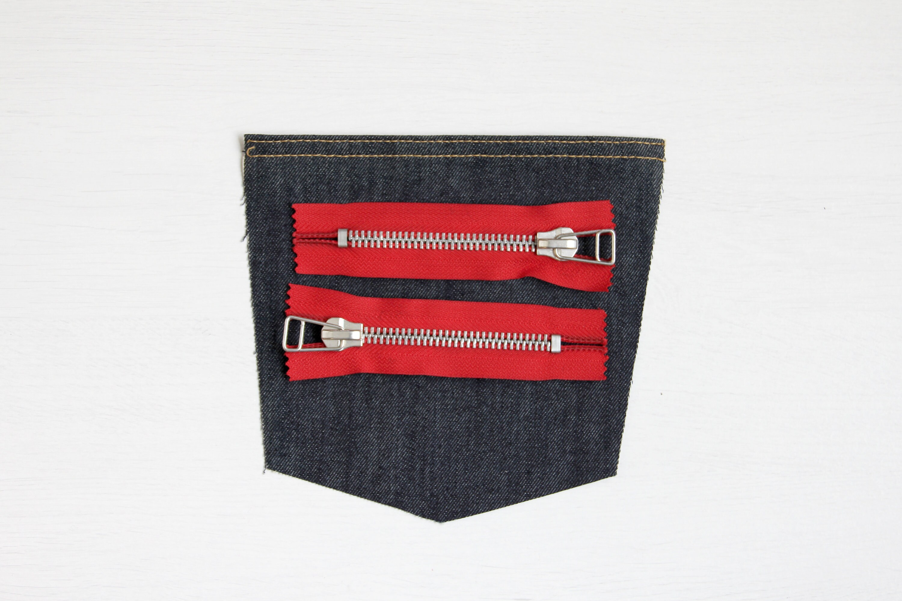 Metal Zippers 2 Pieces Red Color 8 or 10 Cm Closed Bottom - Etsy