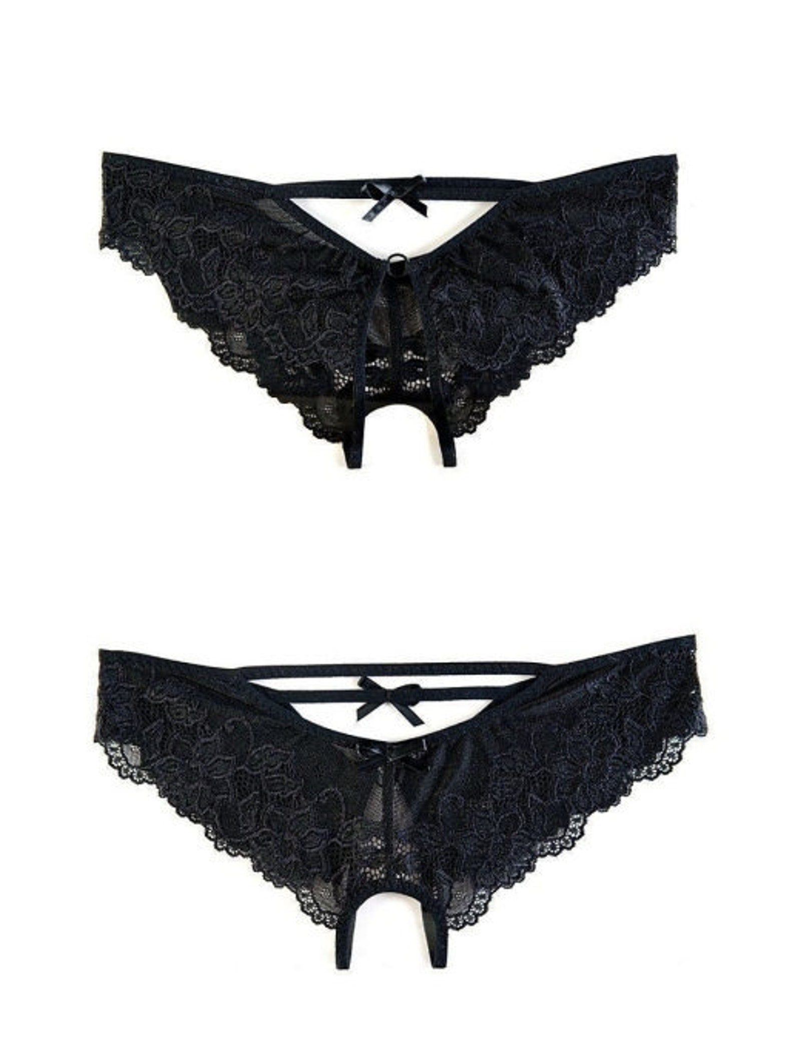 Crotchless Panties Crotch Less Panty Uncensored See Through Lingerie