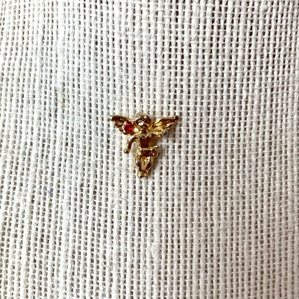 Gold Angel Pin - Etsy