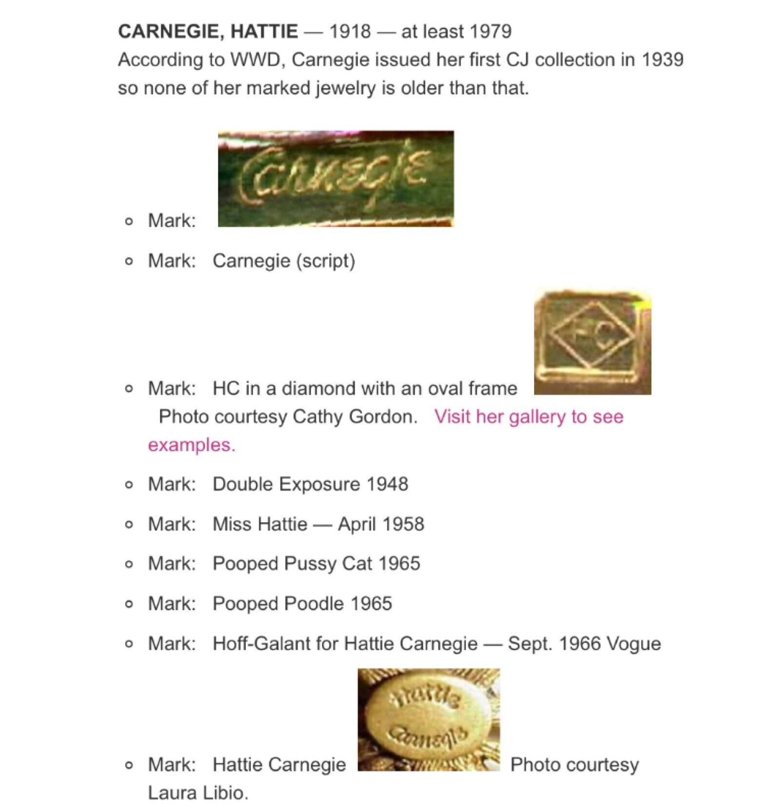 Vintage Hattie Carnegie Infinity Pin Gold Tone Emerald Green - Etsy