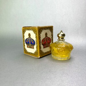Vintage Avon Royale Cologne Perfume BIRD of PARADISE, Full Gold Crown ...