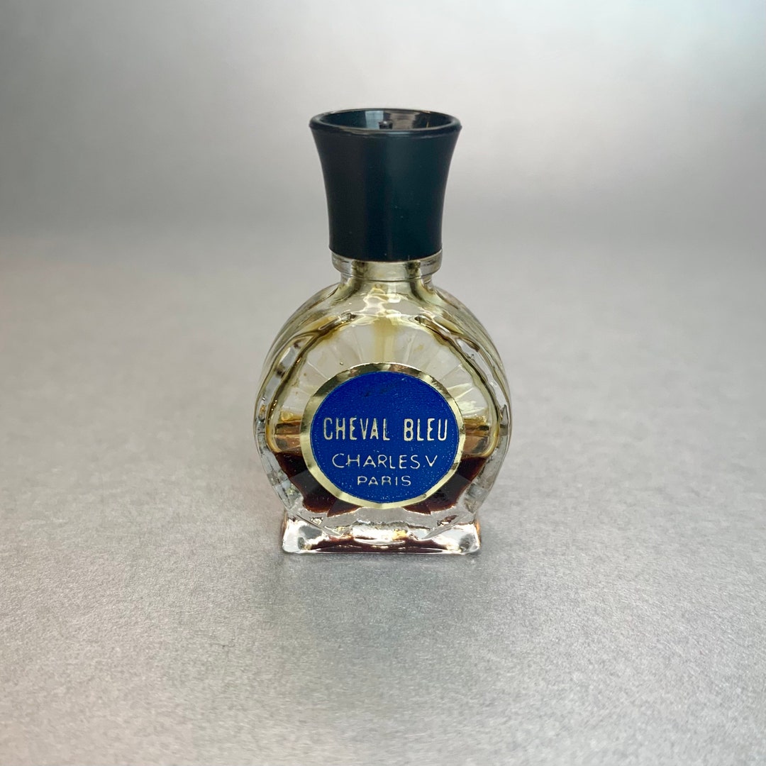 Vintage Cheval Bleu Charles V Paris Perfume: 2.5ml Sample Bottle - Etsy