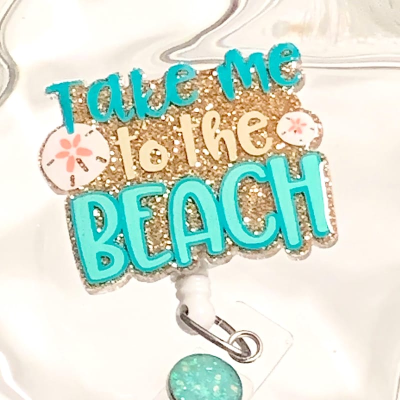 Beach Badge - Etsy