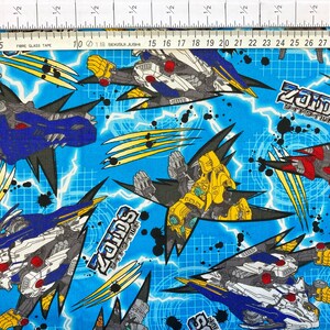 110cm X 50-100cm Zoids Japanese Fabric Clothes Anime Manga crafting ...