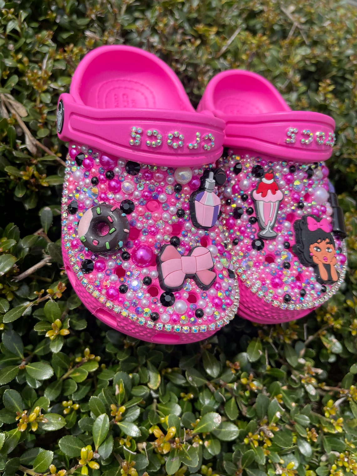Kids Blinged Custom Crocs - Etsy