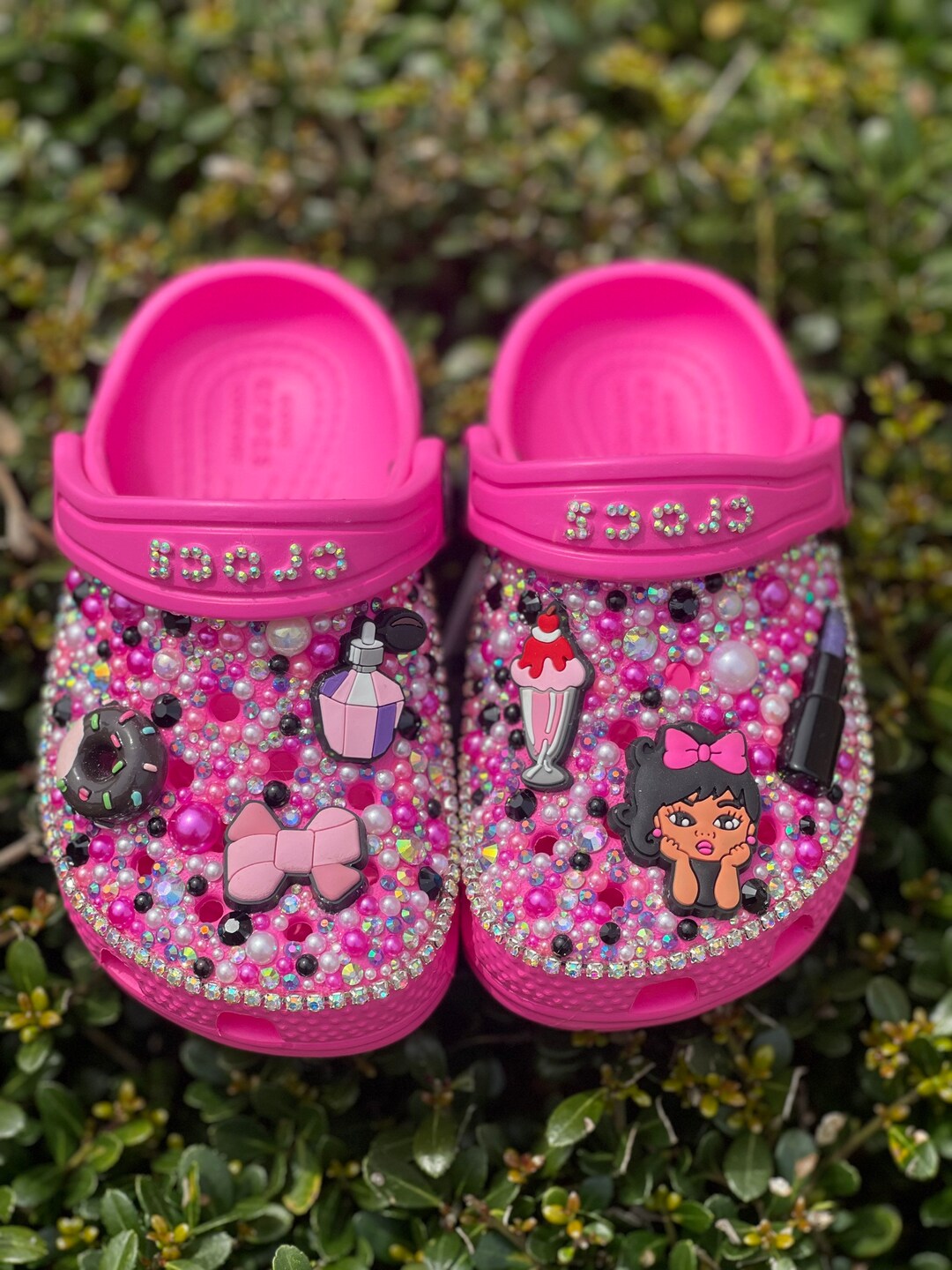 Kids Blinged Custom Crocs - Etsy