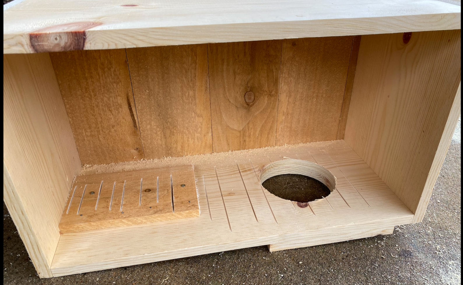 Barred or Great Horned Owl Nesting Box Made of Pine and Cedar - Etsy