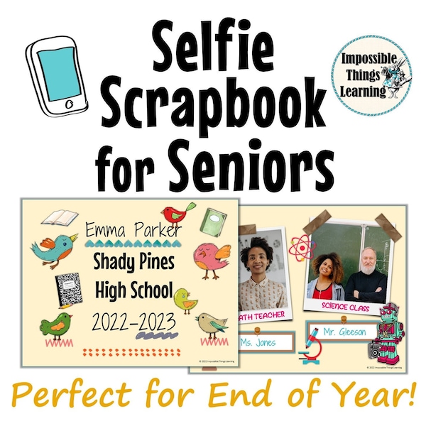 End of School Memory Book - Etsy