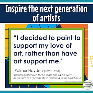 Black History Month Posters for the Art Classroom With Inspirational ...