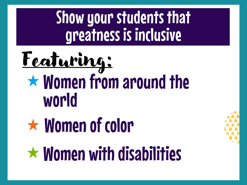 Women's History Month Posters for the English Classroom With ...