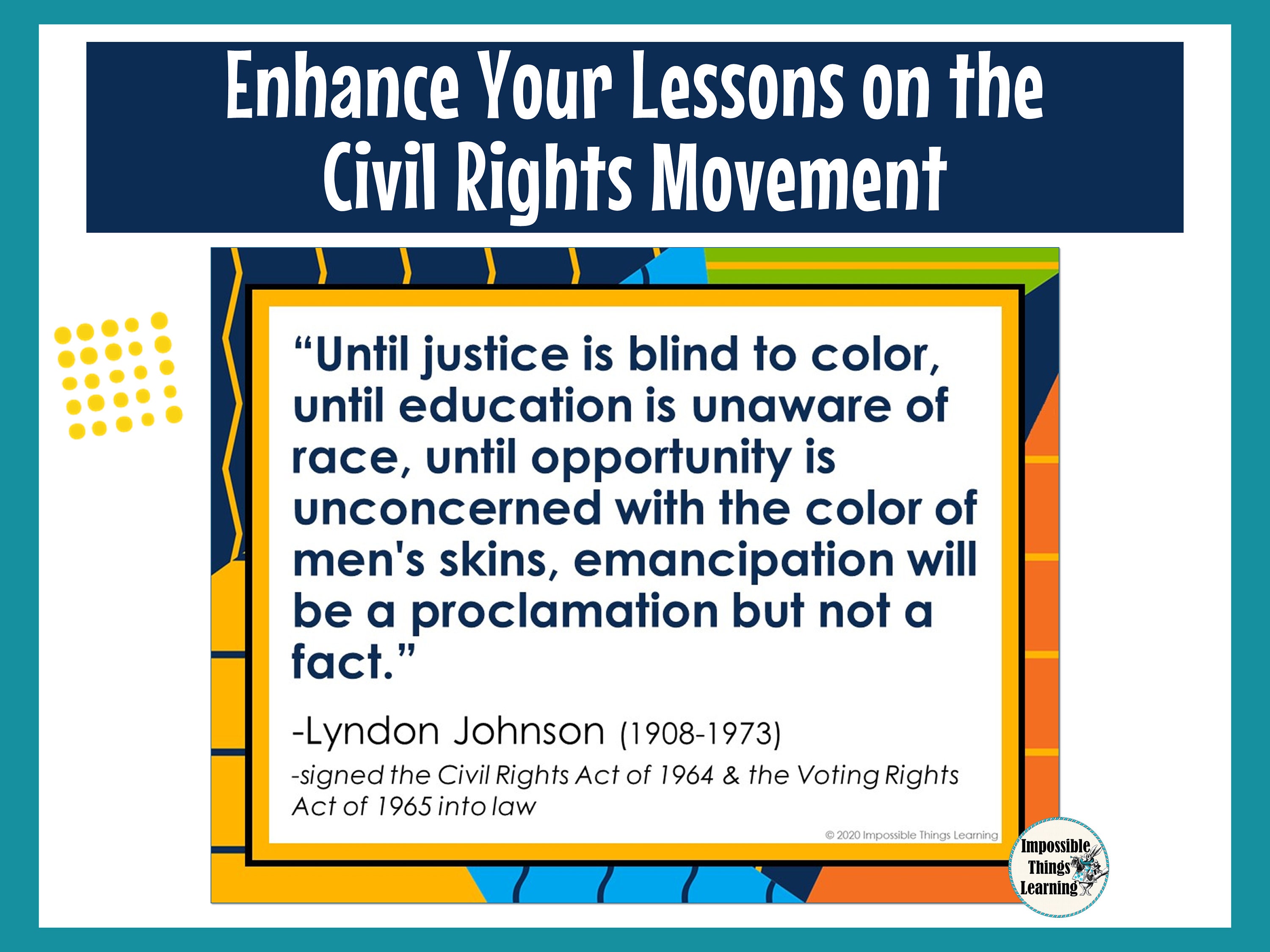 Heroes of the Civil Rights Movement Inspirational Quotes Posters for U ...