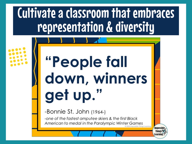 Black History Month Posters for Classroom With Inspirational Quotes ...
