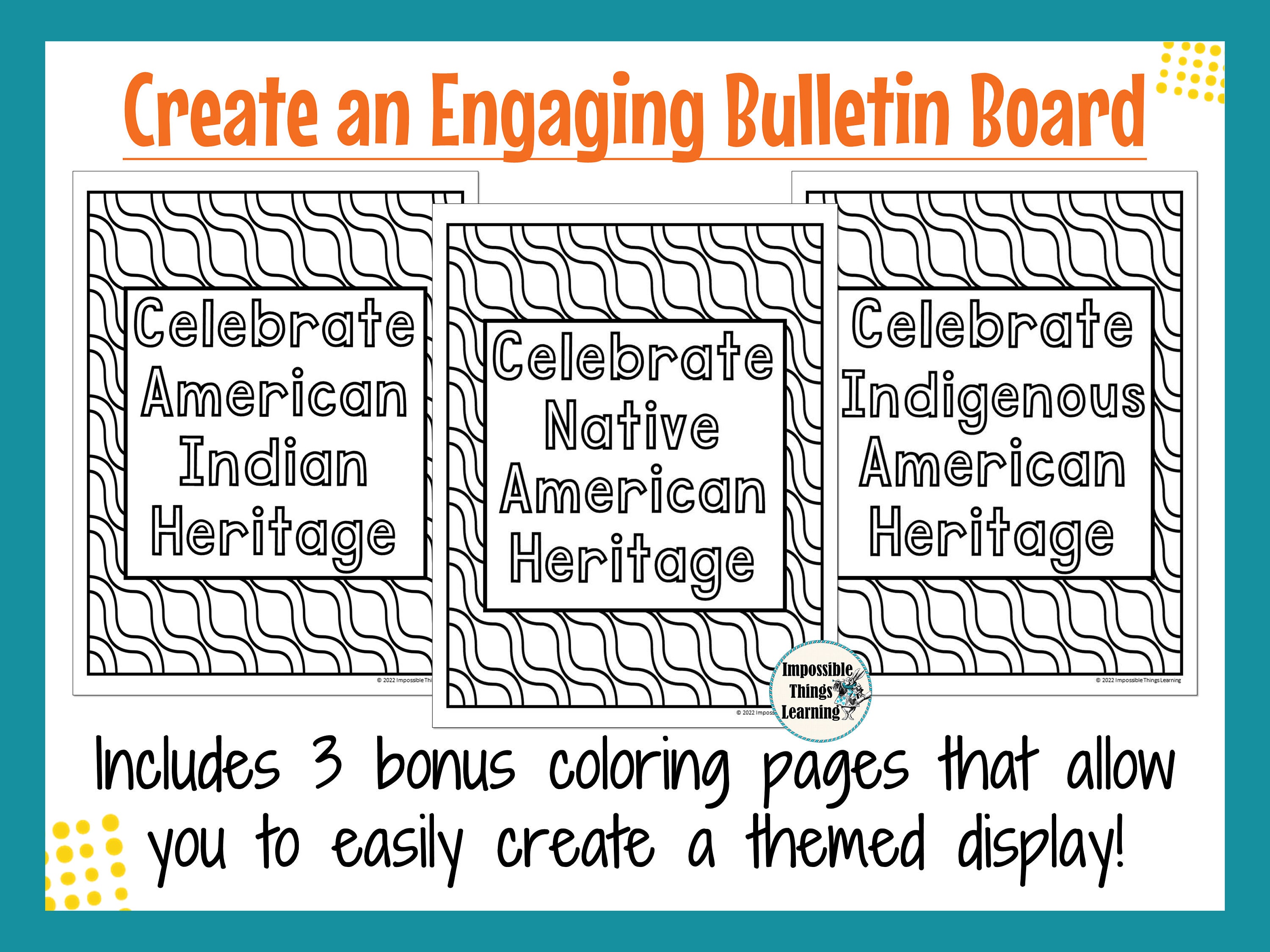 Native American Heritage Month Printable Coloring Pages With ...