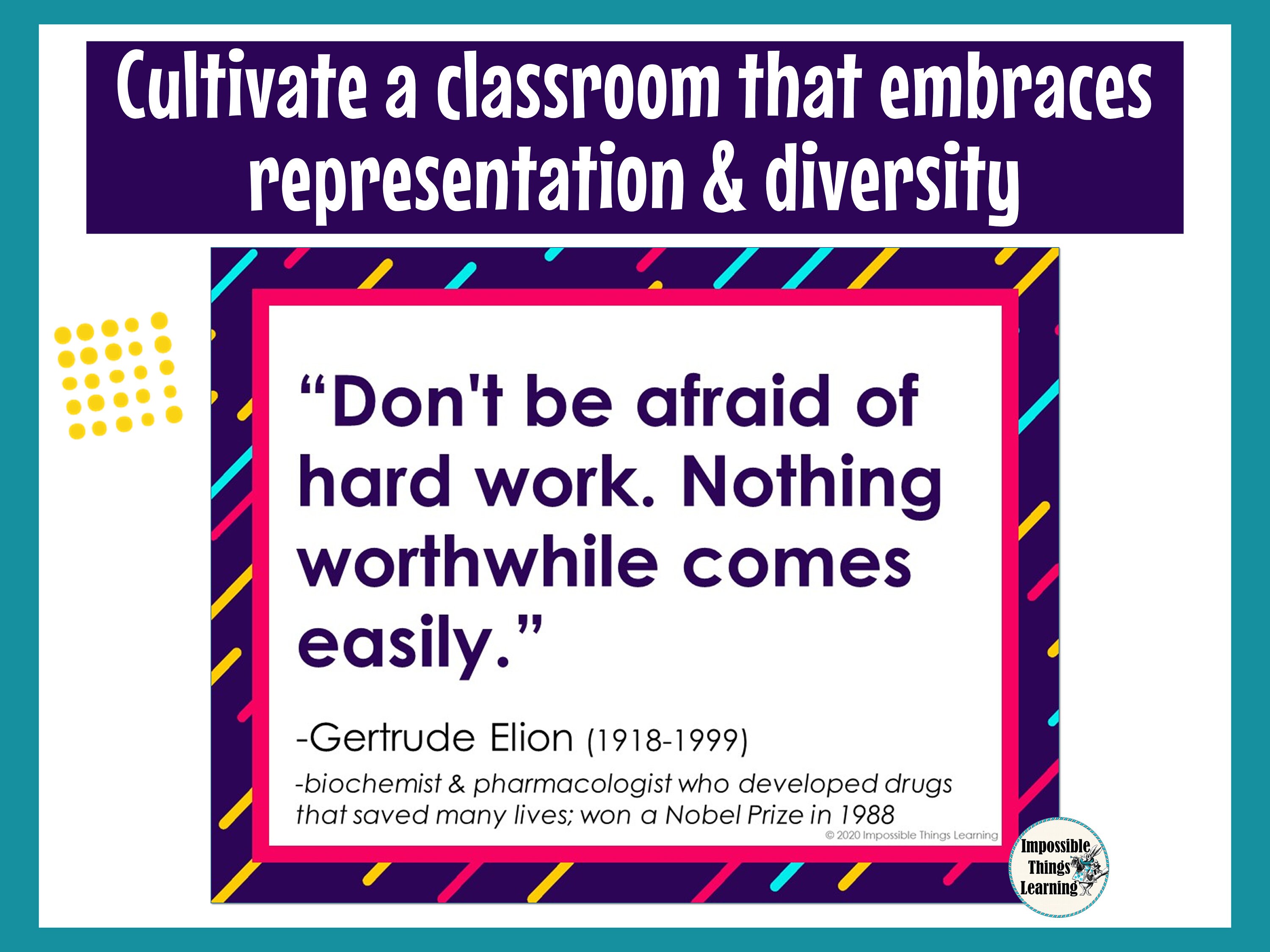 Women’s History Month Posters for Science Classroom With Inspirational ...