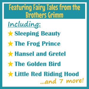 Fairy Tale Anagram Puzzles, Brothers Grimm Reading Activities for Early ...