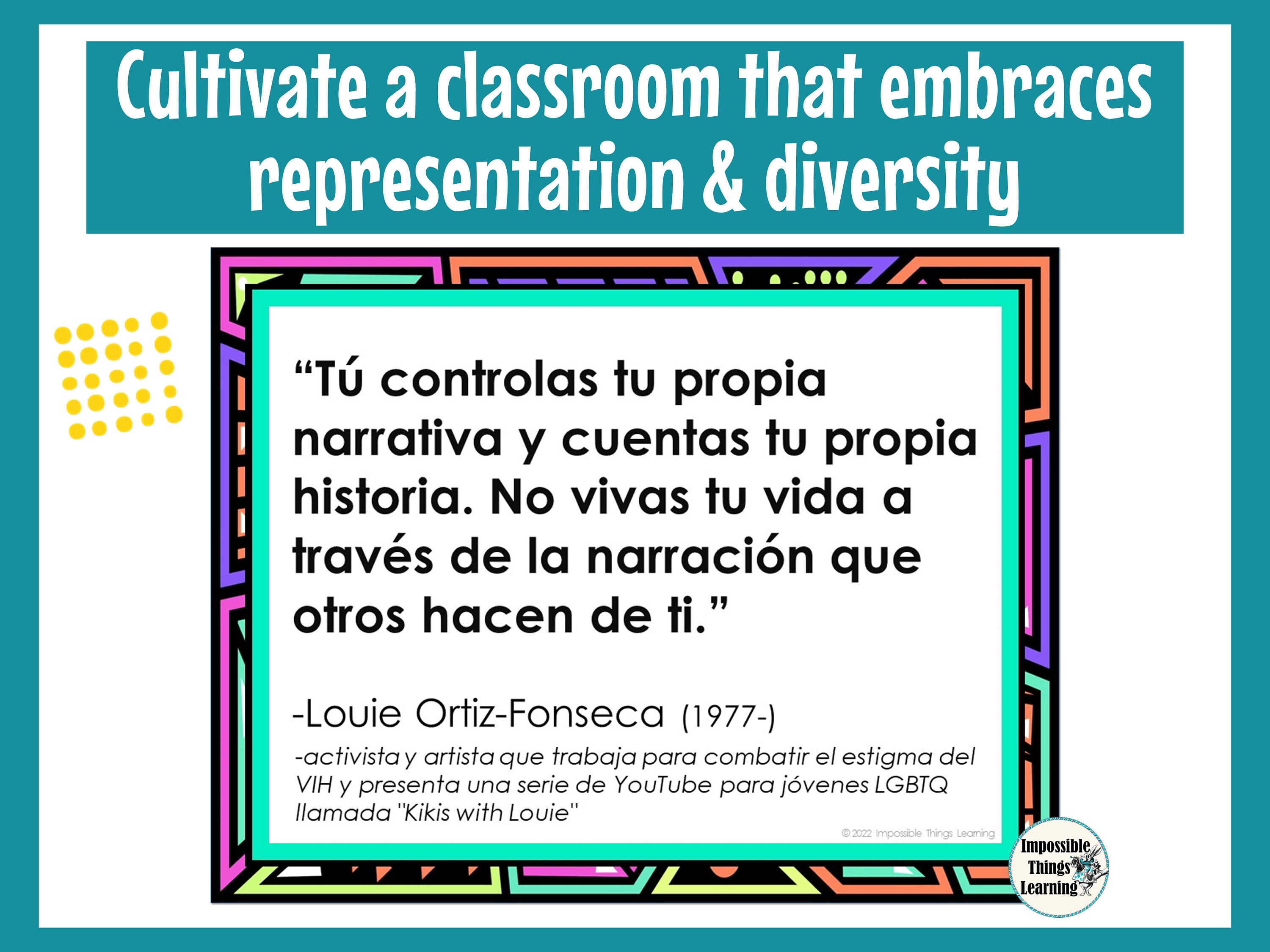 Inspirational Quote Posters in Spanish From Famous Latino and Hispanic ...