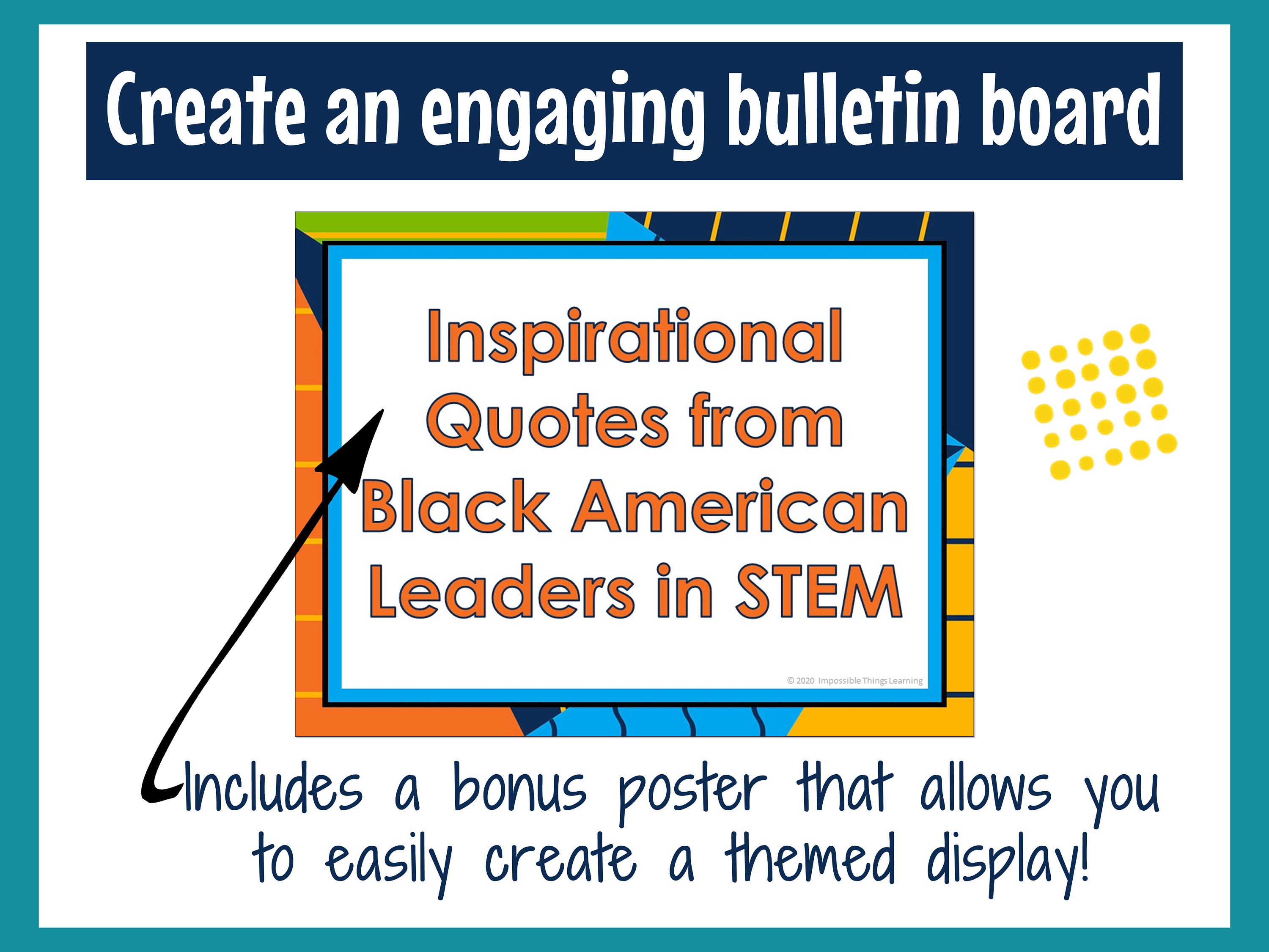 Black History Month Classroom Posters With Inspirational Quotes From ...