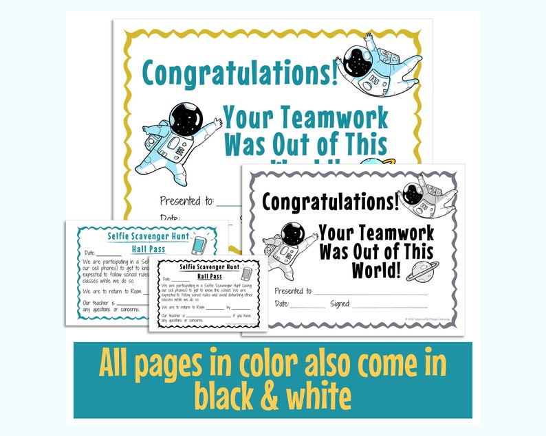 Back to School Scavenger Hunt, High School Scavenger Hunt, 9th Grade ...